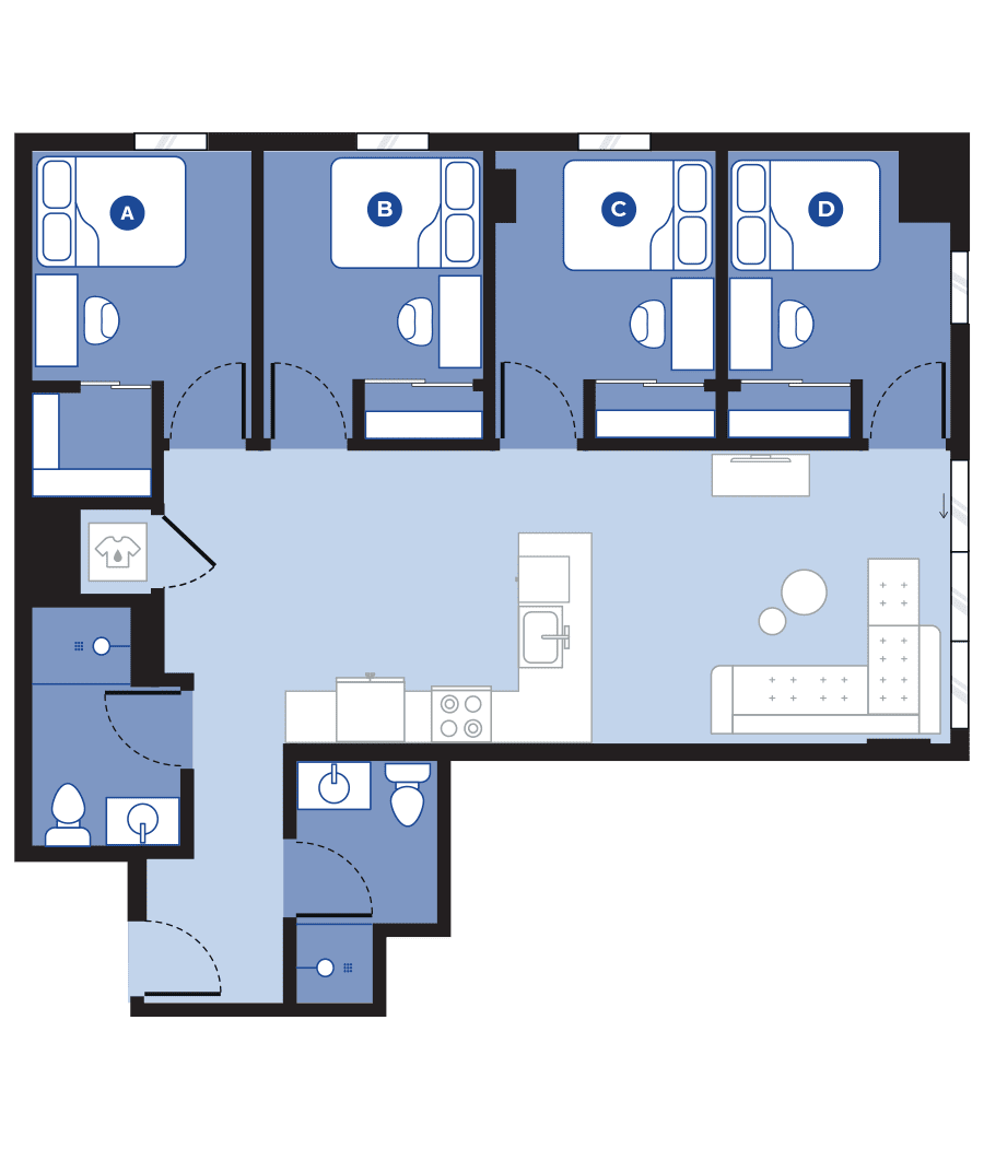 Apartment Floor Plans | Hub Atlanta
