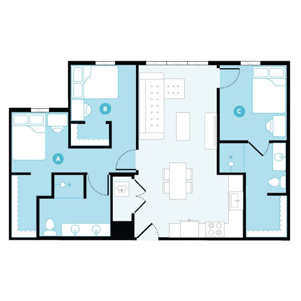 Floor Plans | Hub Blacksburg