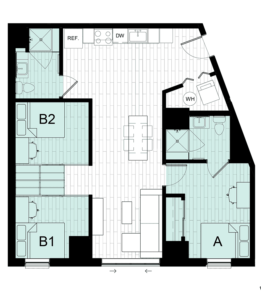 MSU Off Campus Housing Floor Plans