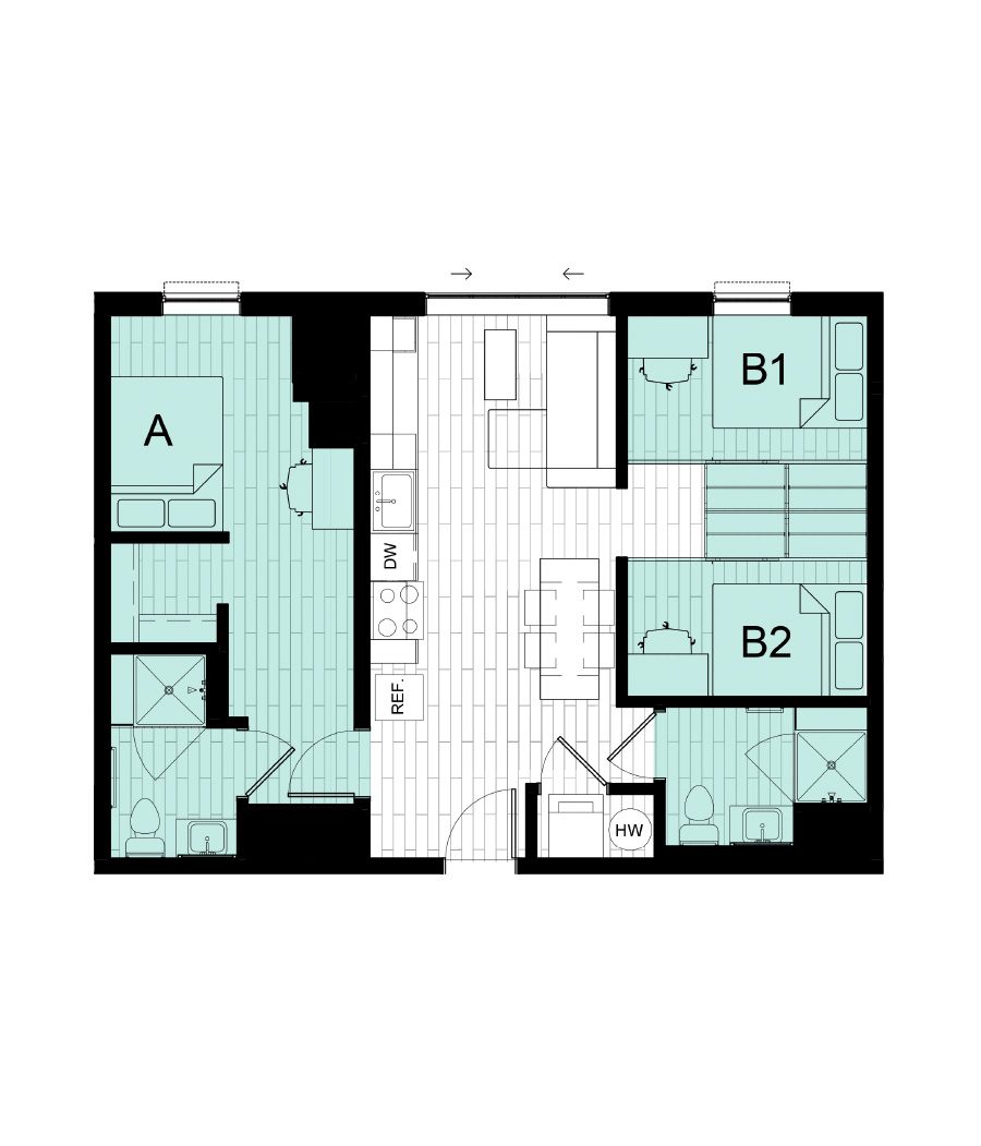 MSU Off Campus Housing Floor Plans