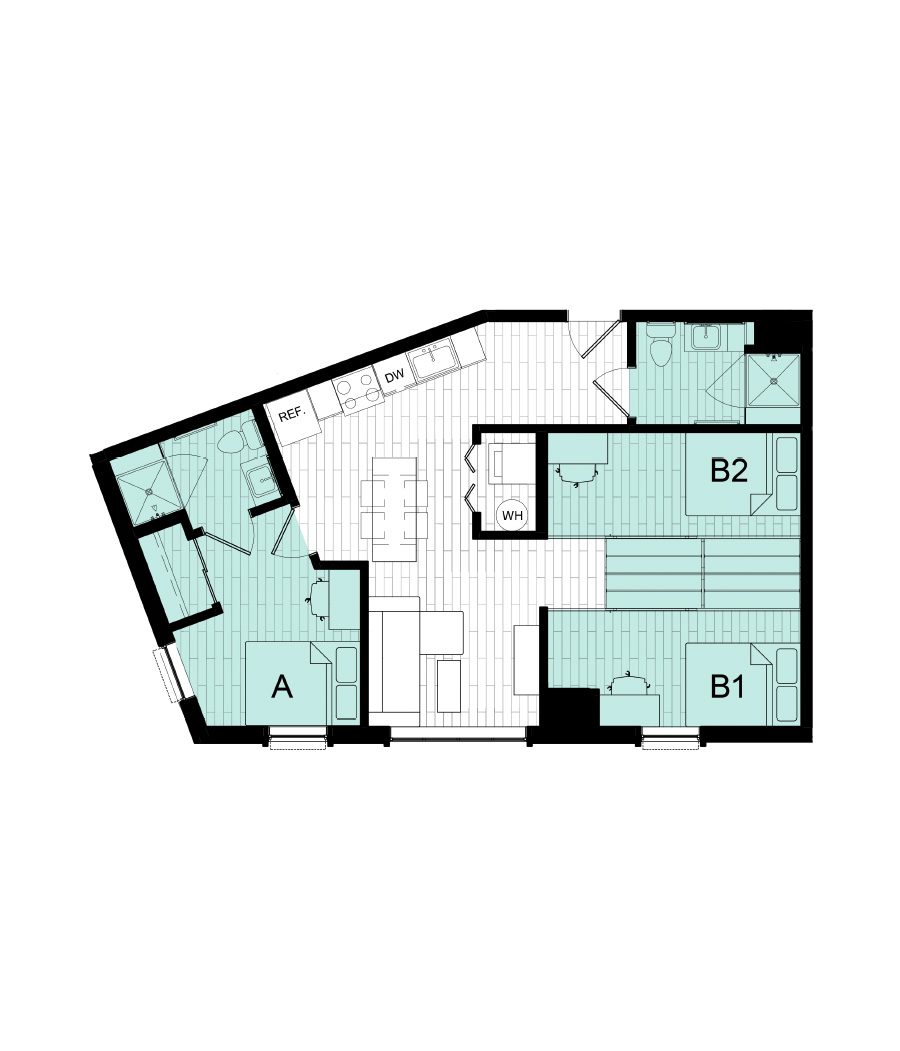 MSU Off Campus Housing Floor Plans